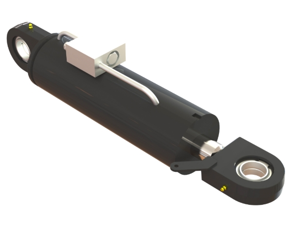 INDEPENDANT TILT RAM - 100 BORE, 40 ROD, 200 STROKE - Chafer Machinery Ltd